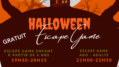 HALLOWEEN ESCAPE GAME - CC Val d'Essonne