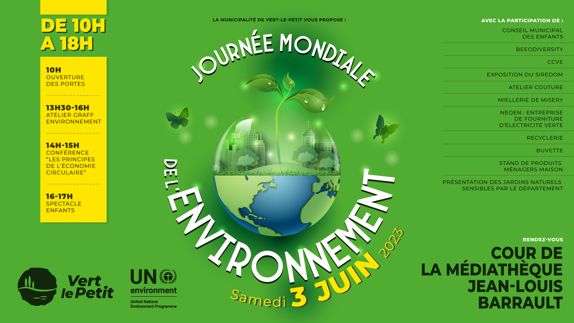 Journée mondiale de l'environnement - CC Val d'Essonne